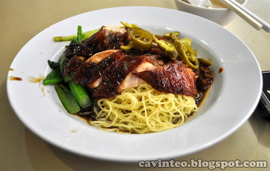 Entree Kibbles: Roast Duck Noodles (烧鸭面) @ Guan Chee Hong Roast Duck