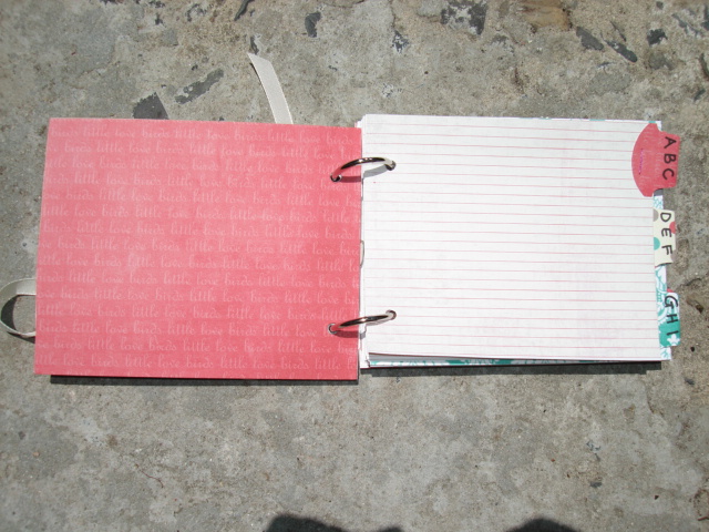 Ollie & Co: Handmade - address book