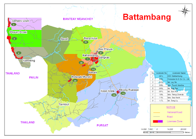 Welcome Battambang Tours: Map