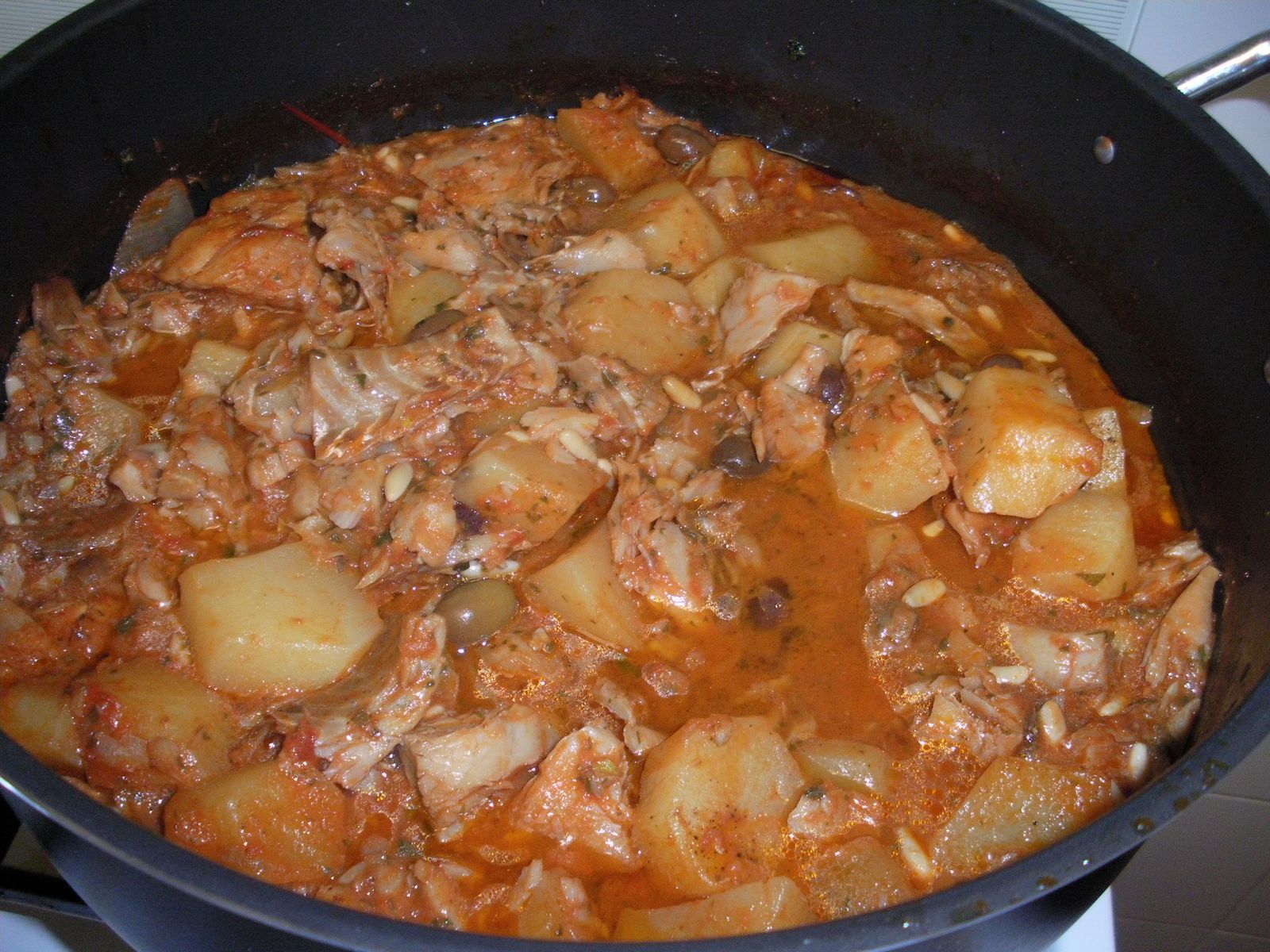 In Cucina con l'Ostessa: stoccafisso "accomodato" alla ligure