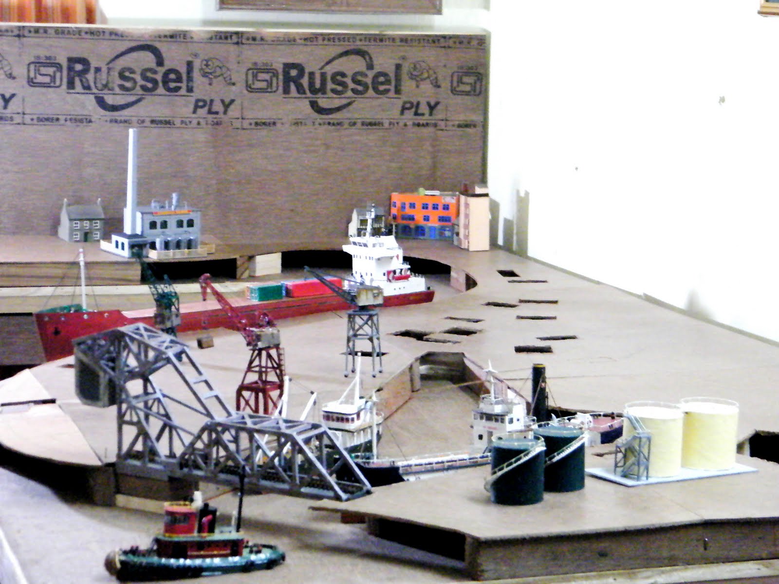 Wrightsville Port: N-Scale Waterfront Layout | TrainBoard.com - The ...