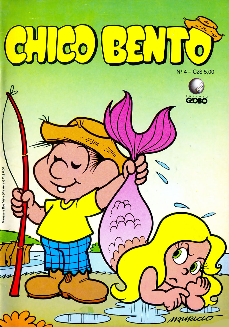 ARQUIVOS DO CHICO BENTO: Chico Bento no. 4 da Editora Globo