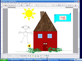 Discovering Computer Graphics: Mid Term 10 - Microsoft Word House