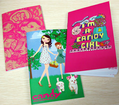 bendelustrations: candy notebook