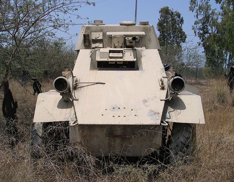WORLD WAR II: Humber armoured car