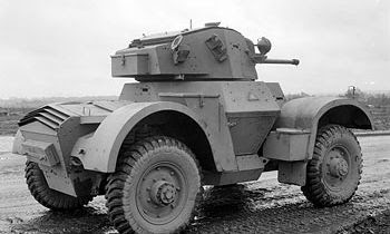 WORLD WAR II: Daimler Armoured Car