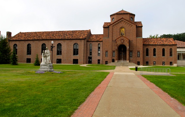 Another American Adventure: St. Bonaventure University - the library