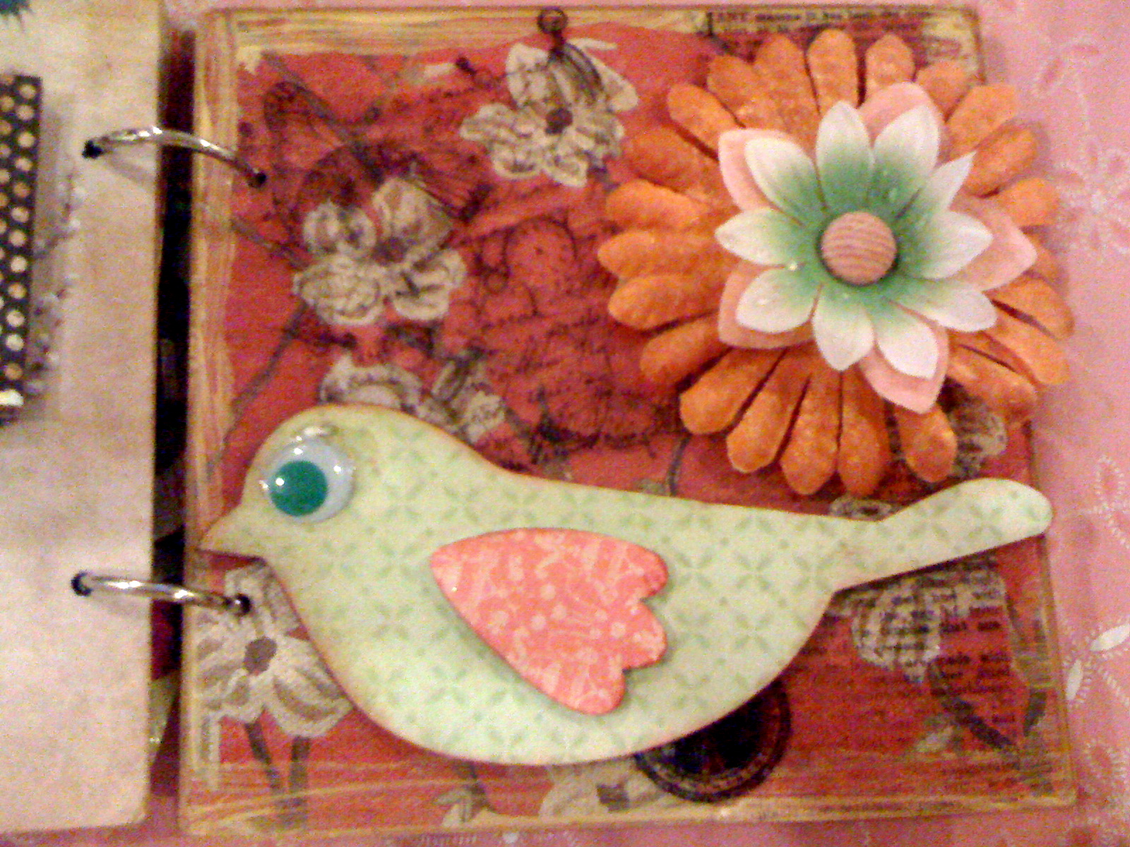 Paper Crafts with KraftyMom: ACRYLIC BOOK- "For You" (1200)