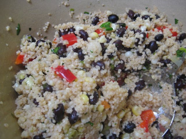 The Greasy Skillet: Aztec Couscous Salad