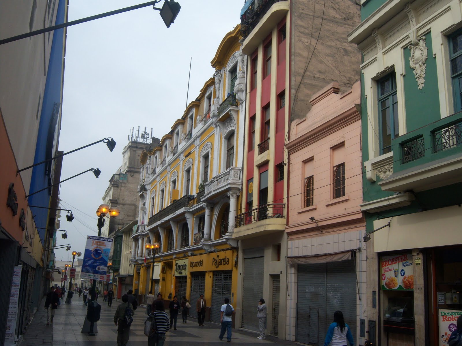 Actualidad y Cultura por Jorge Sáenz: El Jirón de la Unión, Lima, Perú