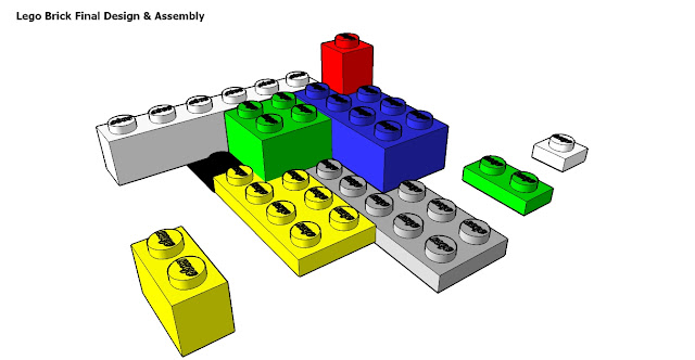 Saturday's SketchUp: First Steps - A Lego brick