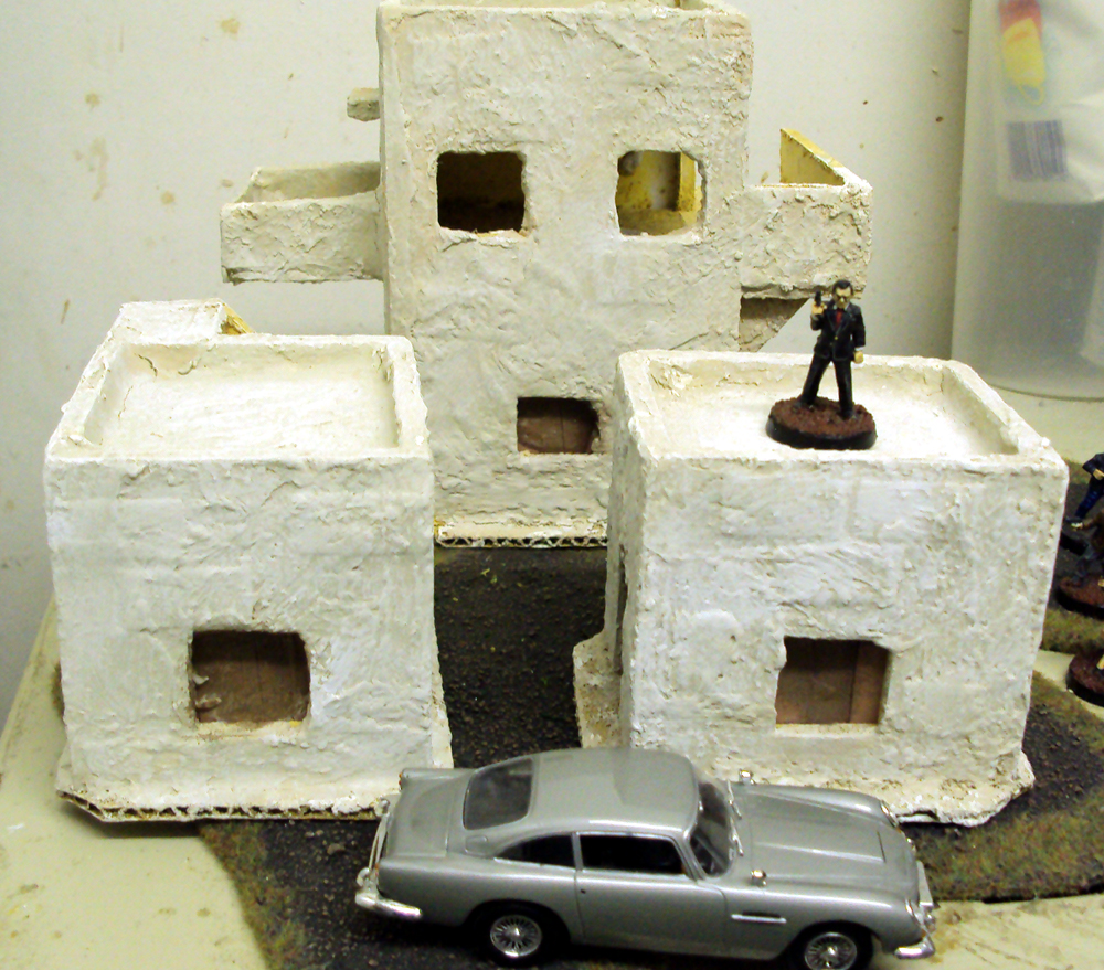 Building studio for secret agent models