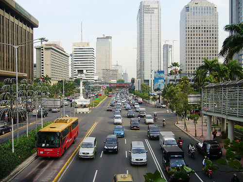 JAKARTA ONLINE: Jalan Utama Kota Jakarta