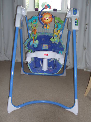 Mesya & Baby Wardrobe: Fisher-Price Link-A-Doos Magic Motion Swing