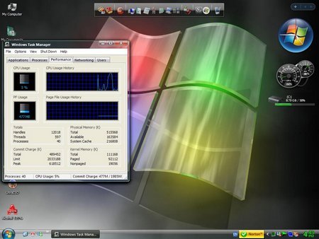 Windows XP SP3 Gold Edition:HACKER