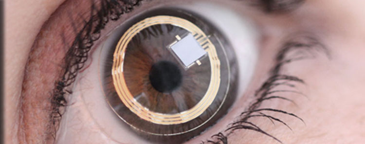 Contact lenses for health monitoring and headup displays ...
