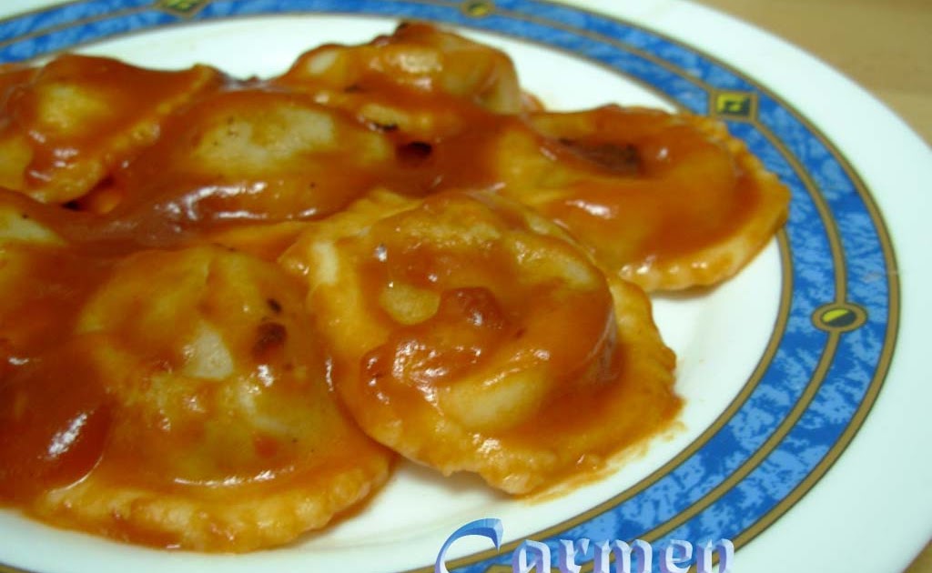 Caprichos sin gluten: Rabiolis con carne