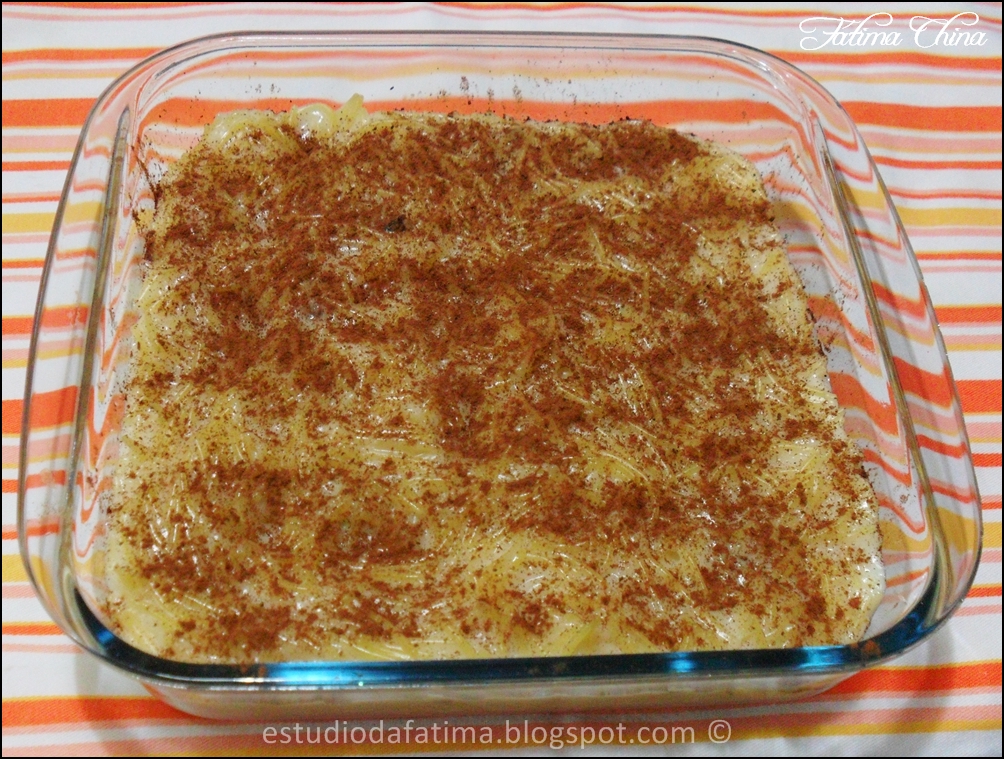 Estúdio da Fátima: Receitas de Natal - Aletria