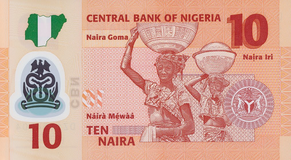 world polymer: Nigeria - 10 Naira
