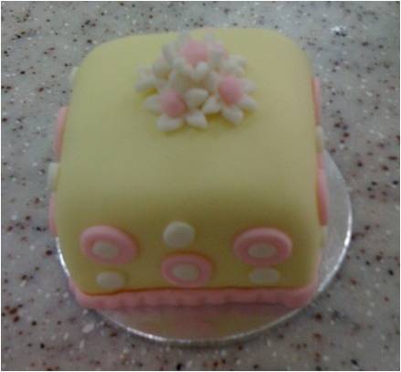 My Cupcakelicious: Miniature Fondant Cakes