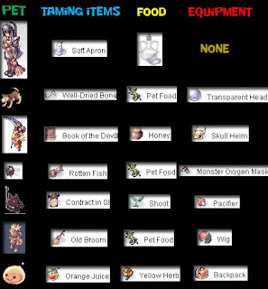 Rebirth Ragnarok Online: How to get a Pet