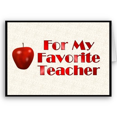 HsuperBlog: Maestra Favorita