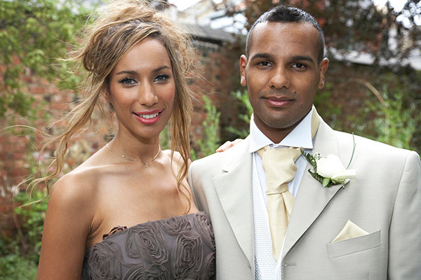 The Diva's Corner: Leona Lewis and her brother at his wedding