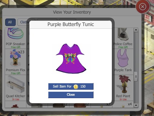 FB Game Guide: Facebook Yoville Tips: Sell Unwanted YoVille Items