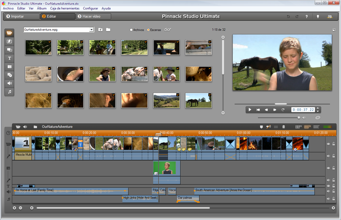 NICAMEDIA ESTUDIO: Pinnacle Studio 14 " Editor de videos con ...