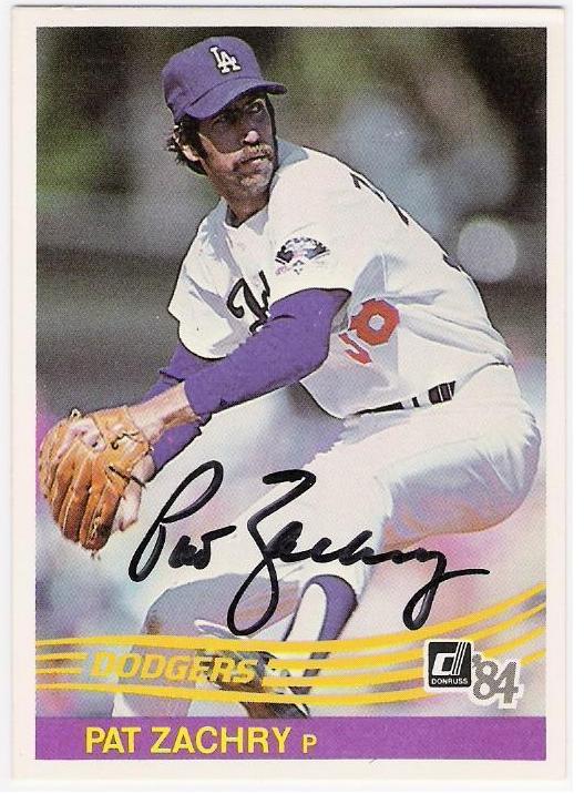 garvey cey russell lopes: pat zachry through the mail success!