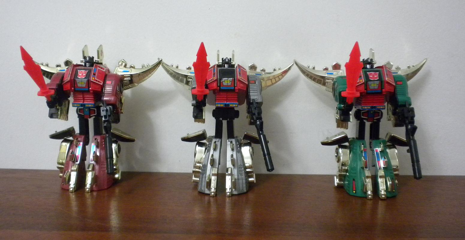Blog Transformers.com: 599,601 y 602: Grey, Red & Green Snarl G2