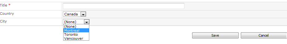 SharePoint / .NET Blog: Implement Cascading Dropdown in SharePoint 2010 ... SharePoint / .NET Blog: Implement Cascading Dropdown in SharePoint 2010 ...