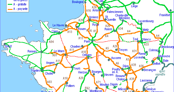 Autement Net Internet et une vie différente: autoroute gratuite france