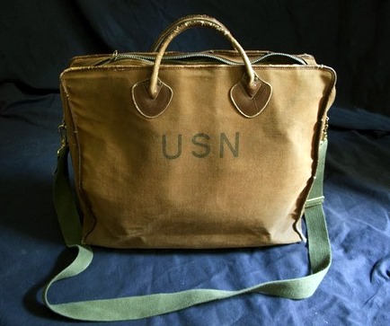 WWII Naval Officers Bag | Red Clay Soul