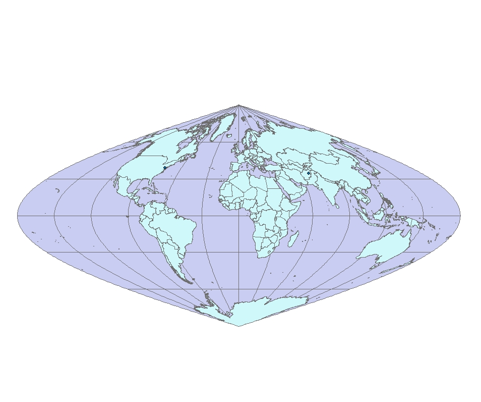Julie Hedberg Geography 7: Lab 5: Projections in ArcGis