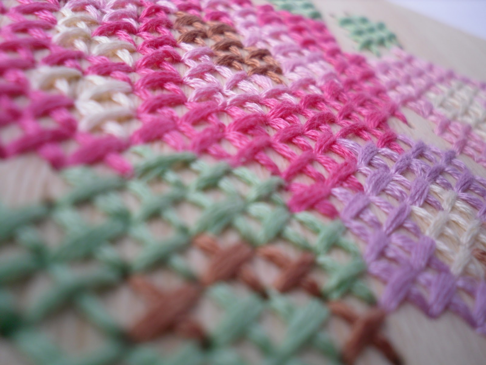 Beci Callow: Stitching into wood...