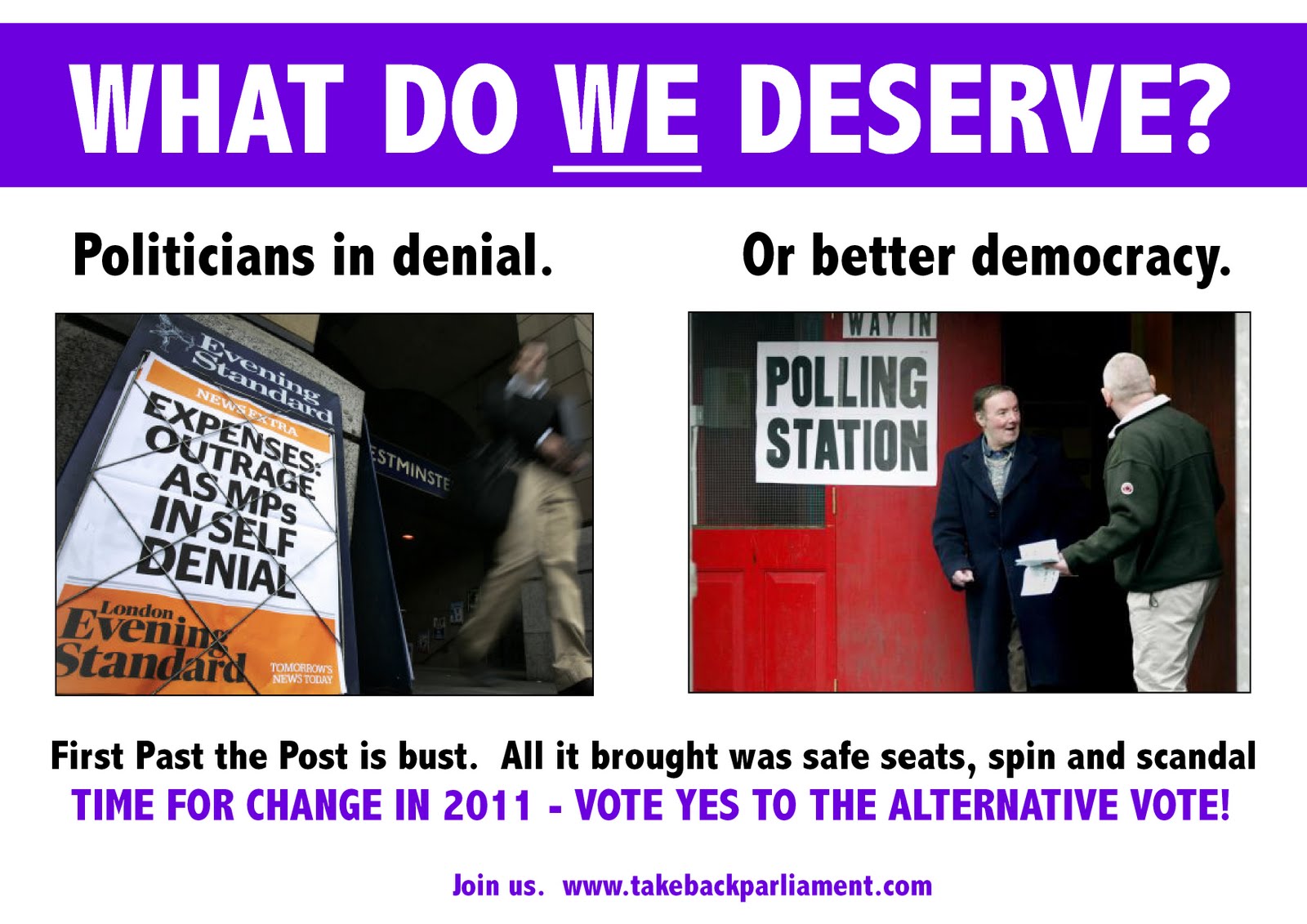 One World Column: From alternative media to Alternative Vote…