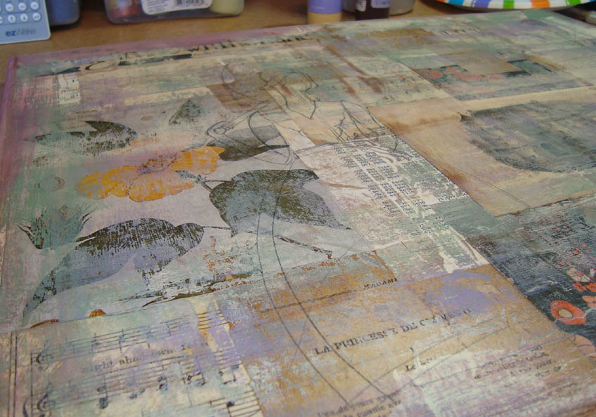 Blue Green Arts: Mixed Media Collage Tutorial