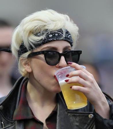 "That's What She Said": Lady Gaga Has a Beer