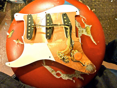 Daily Guitar Repair: Copper Shielding a Stratocaster