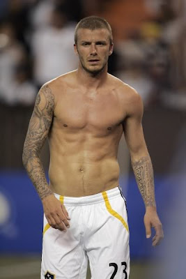 David Beckham's Abs
