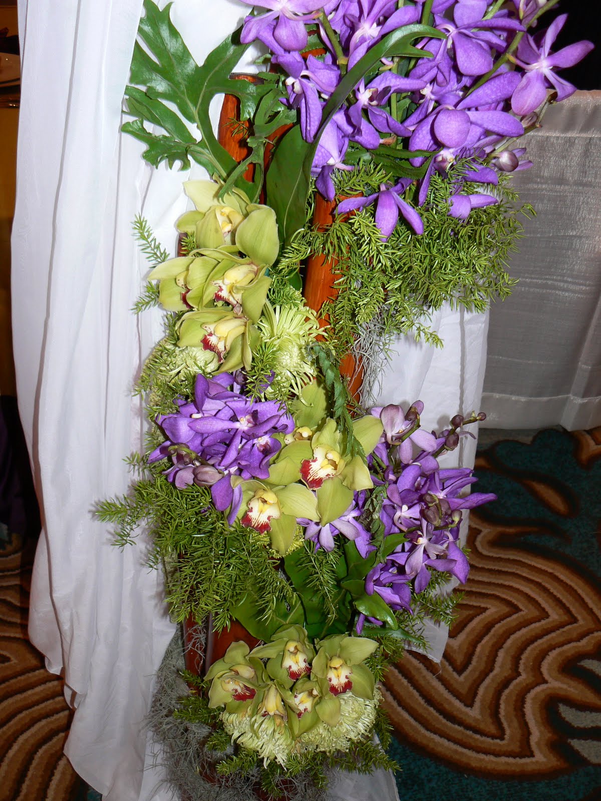 Ku O Lani Floral + Designs: Bamboo floral decor