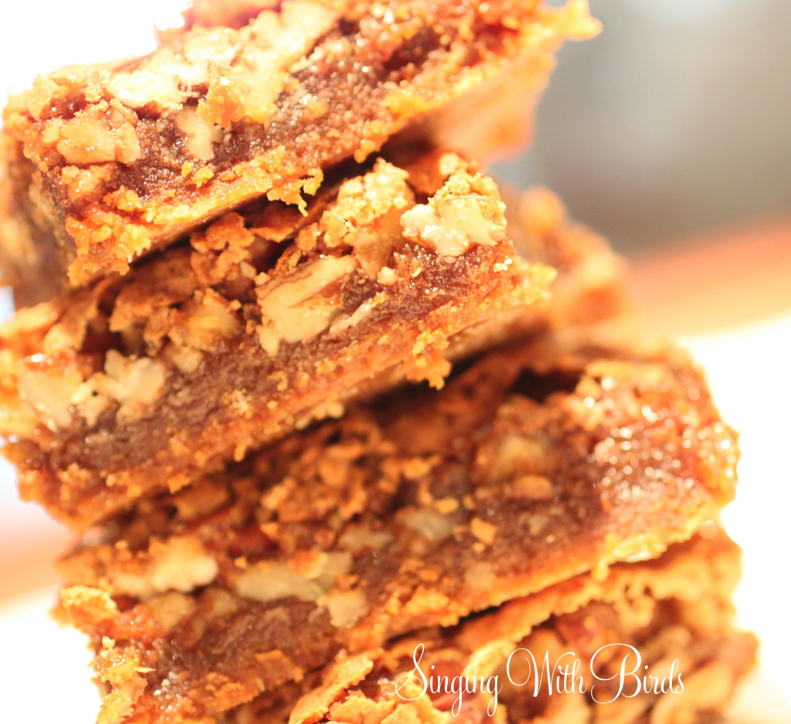 Ginger Pecan Delight Bars | Cheery Kitchen