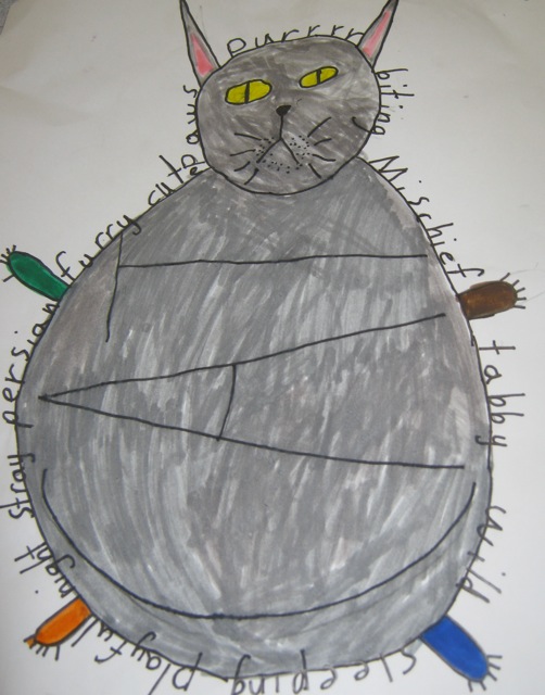 Freeville Room 6: Shape poem Cat