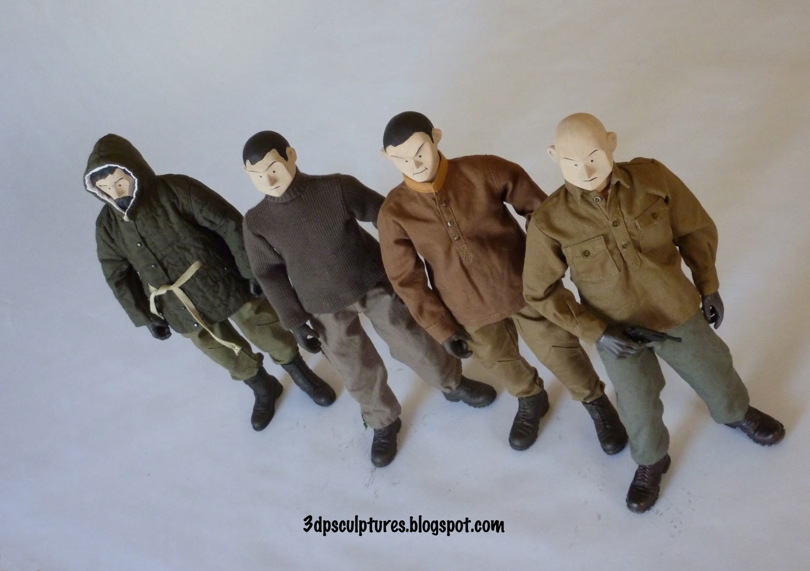 3DP Art - limited edition 1/6 scale action figures