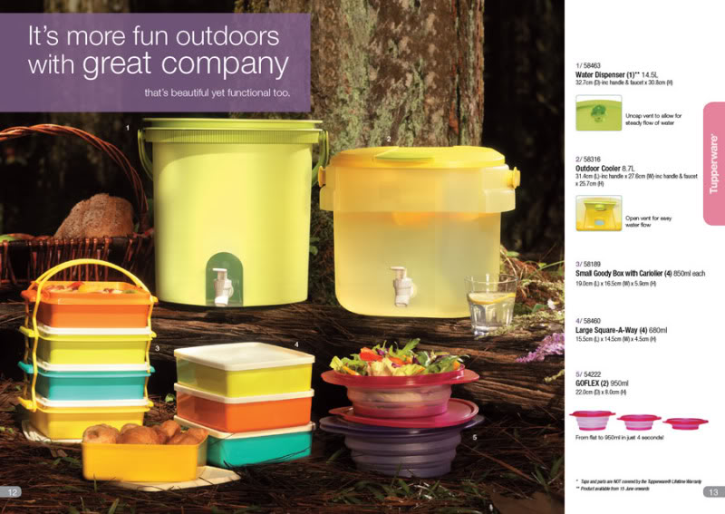 Tupperware Brands: Tupperware Catalog Part I [9th November 2009 - 31st ...