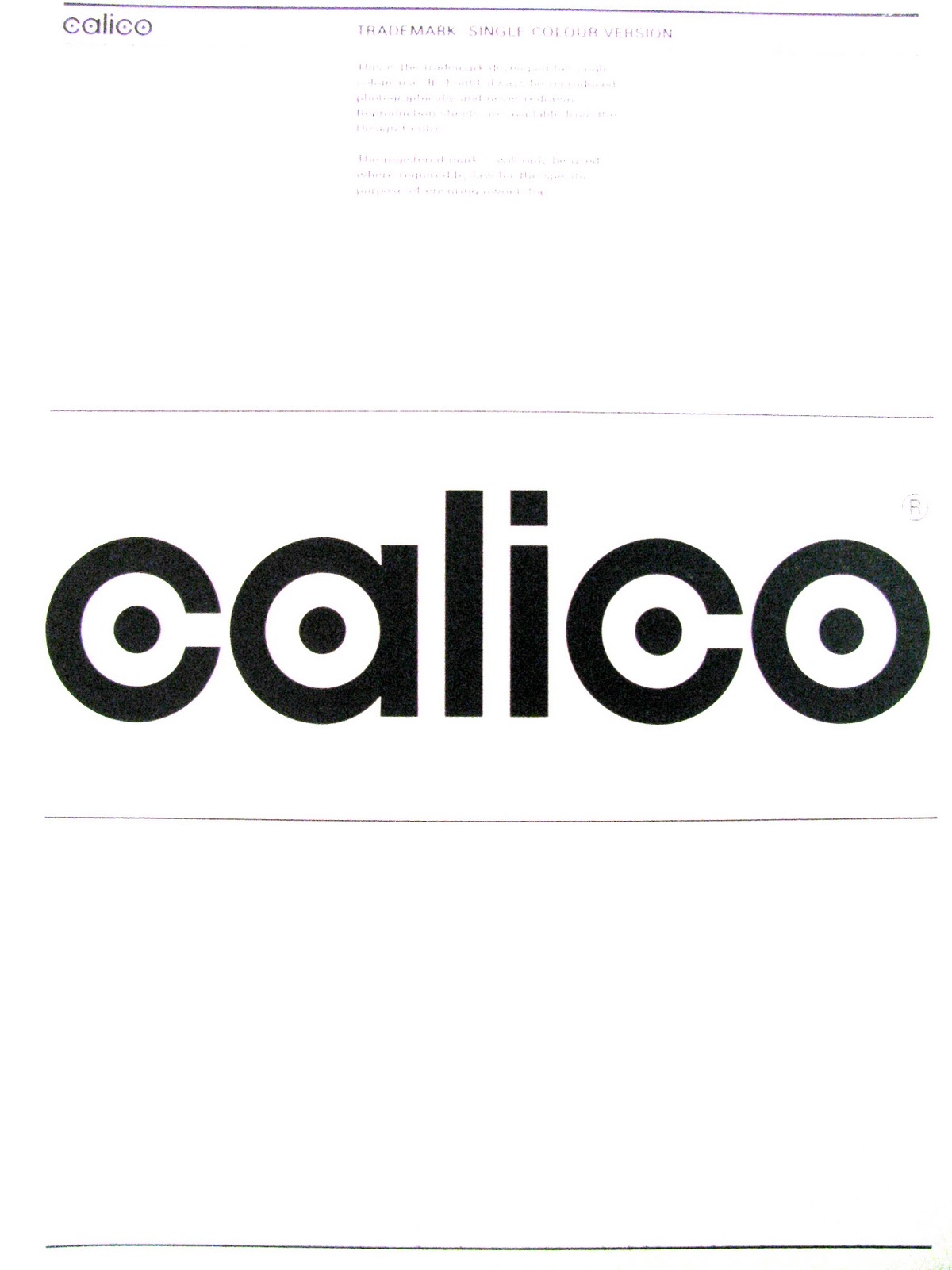 Deepankar Bhattacharyya: calico visual identity