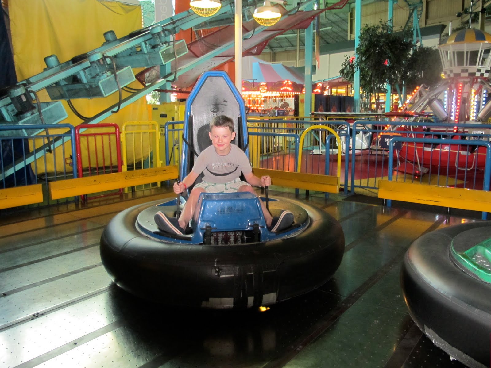 The ups and downs of raising 4 amazing kids: Chrystal Palace fun in Moncton