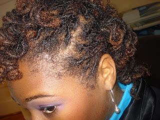 Loc Rocker: Loc Style: Curly lochawk...