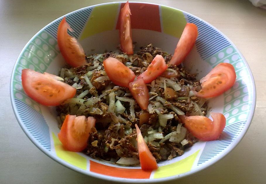 Karavila Sambola (Bitter Gourd Sambol)